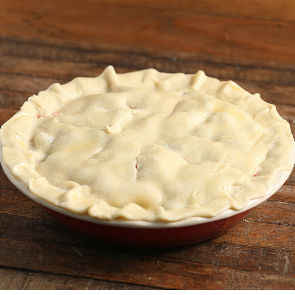 Mixed Berry Rhubarb Pie - The Salty Cooker – Flavorful, Simple Recipes ...