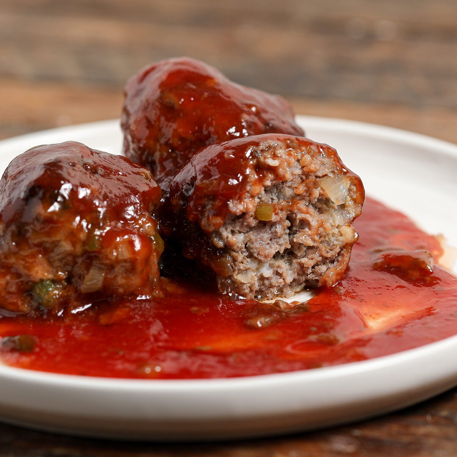 BBQ Meatballs - The Salty Cooker – Flavorful, Simple Recipes for ...