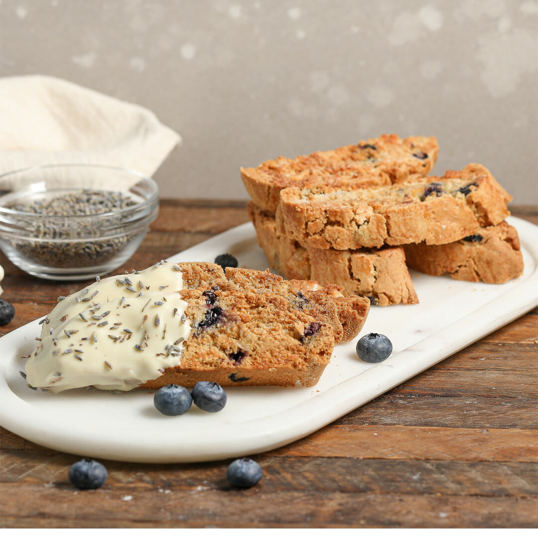 Blueberry Lavender Biscotti - The Salty Cooker – Flavorful, Simple ...