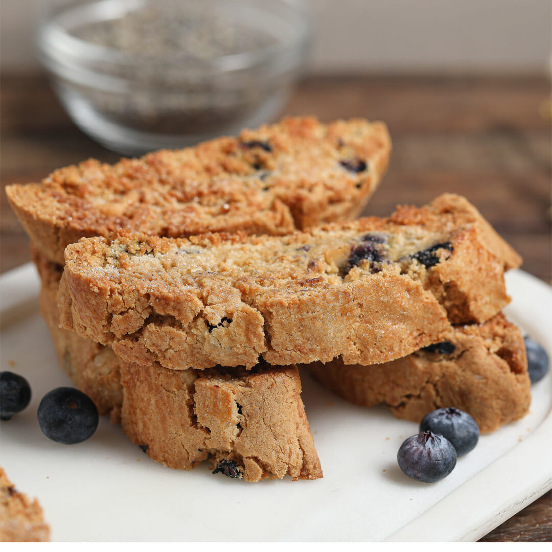 Blueberry Lavender Biscotti - The Salty Cooker – Flavorful, Simple ...