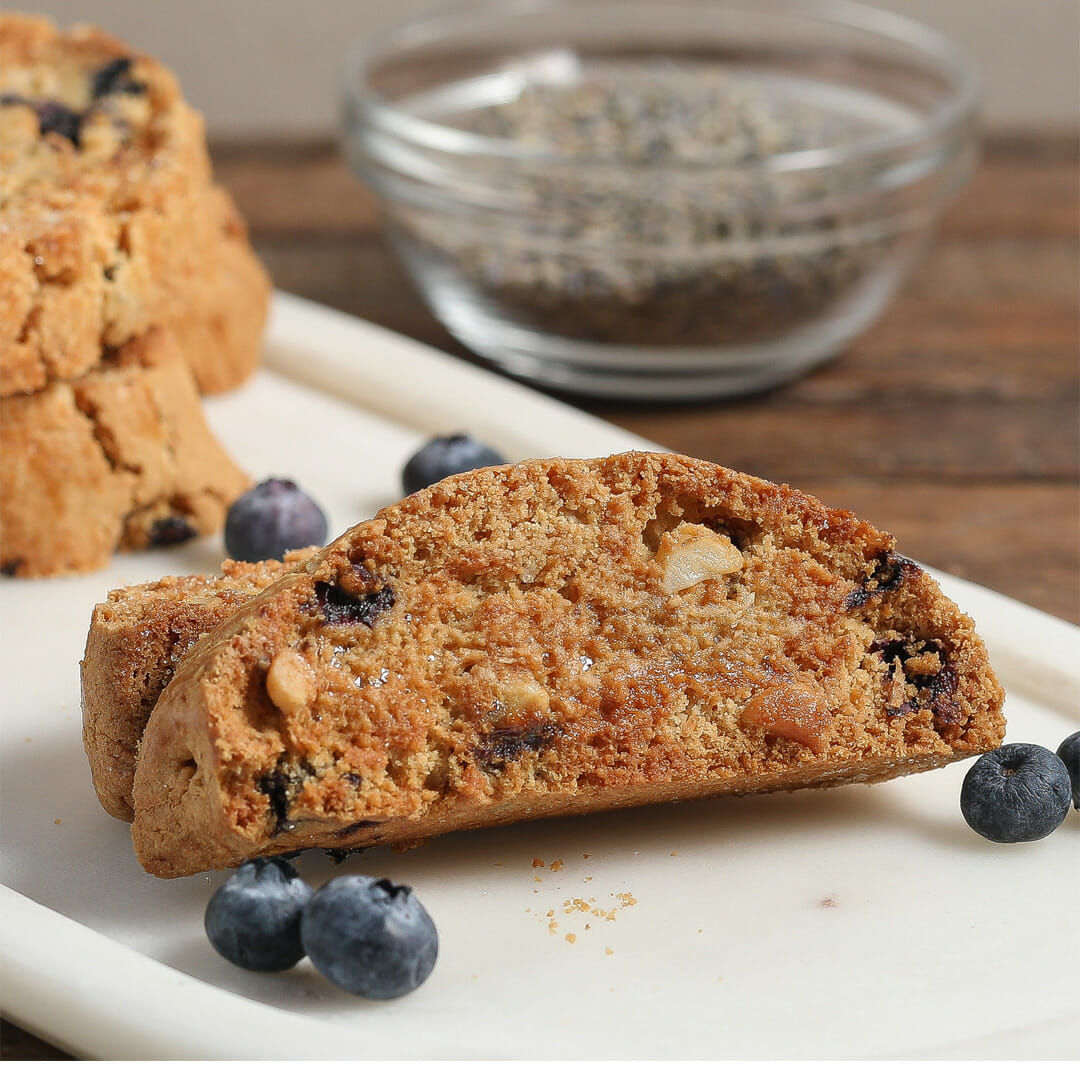 Blueberry Lavender Biscotti - The Salty Cooker – Flavorful, Simple ...