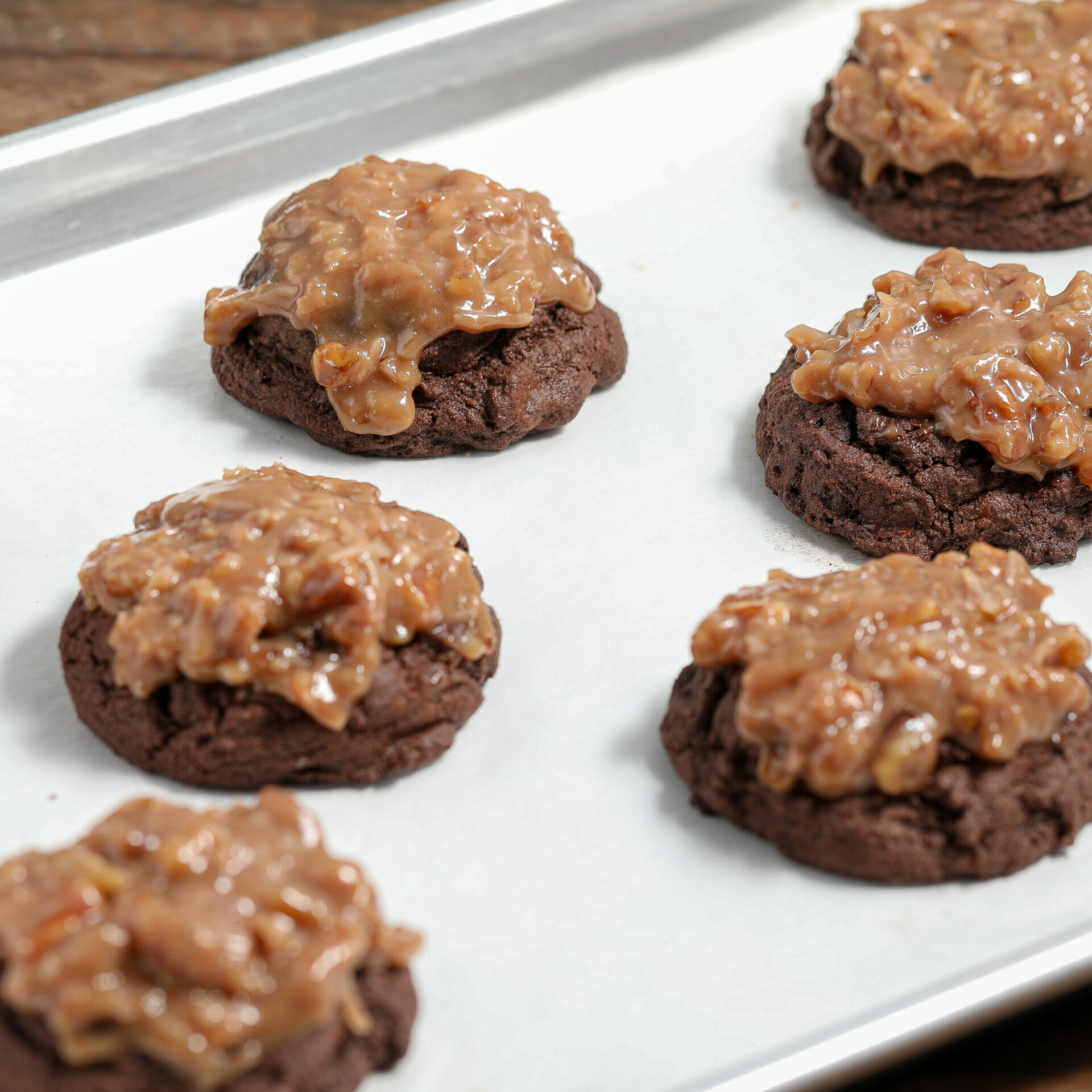 German Chocolate Cake Cookies - The Salty Cooker – Flavorful, Simple ...