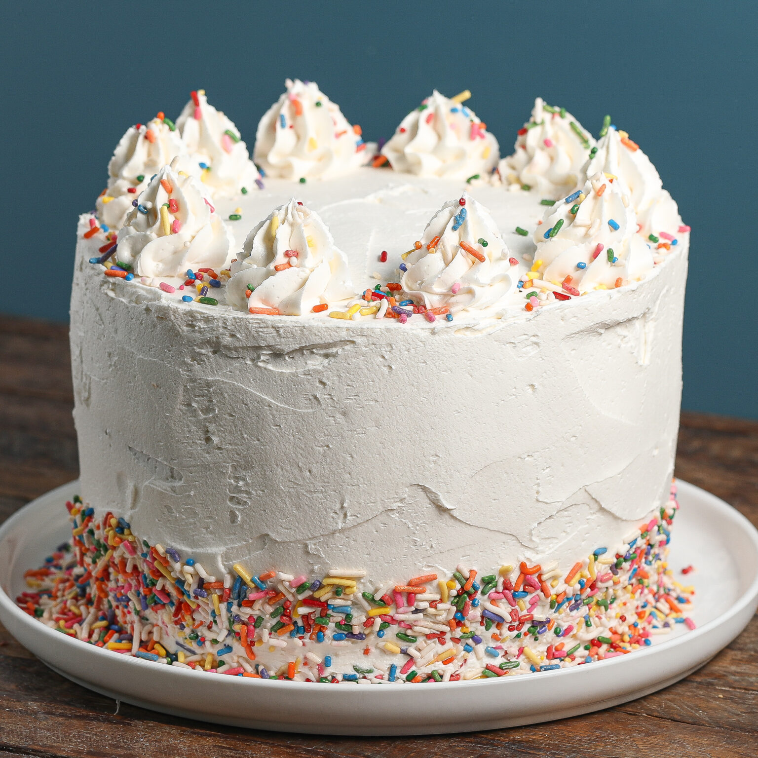 Funfetti Cake - The Salty Cooker – Flavorful, Simple Recipes for ...