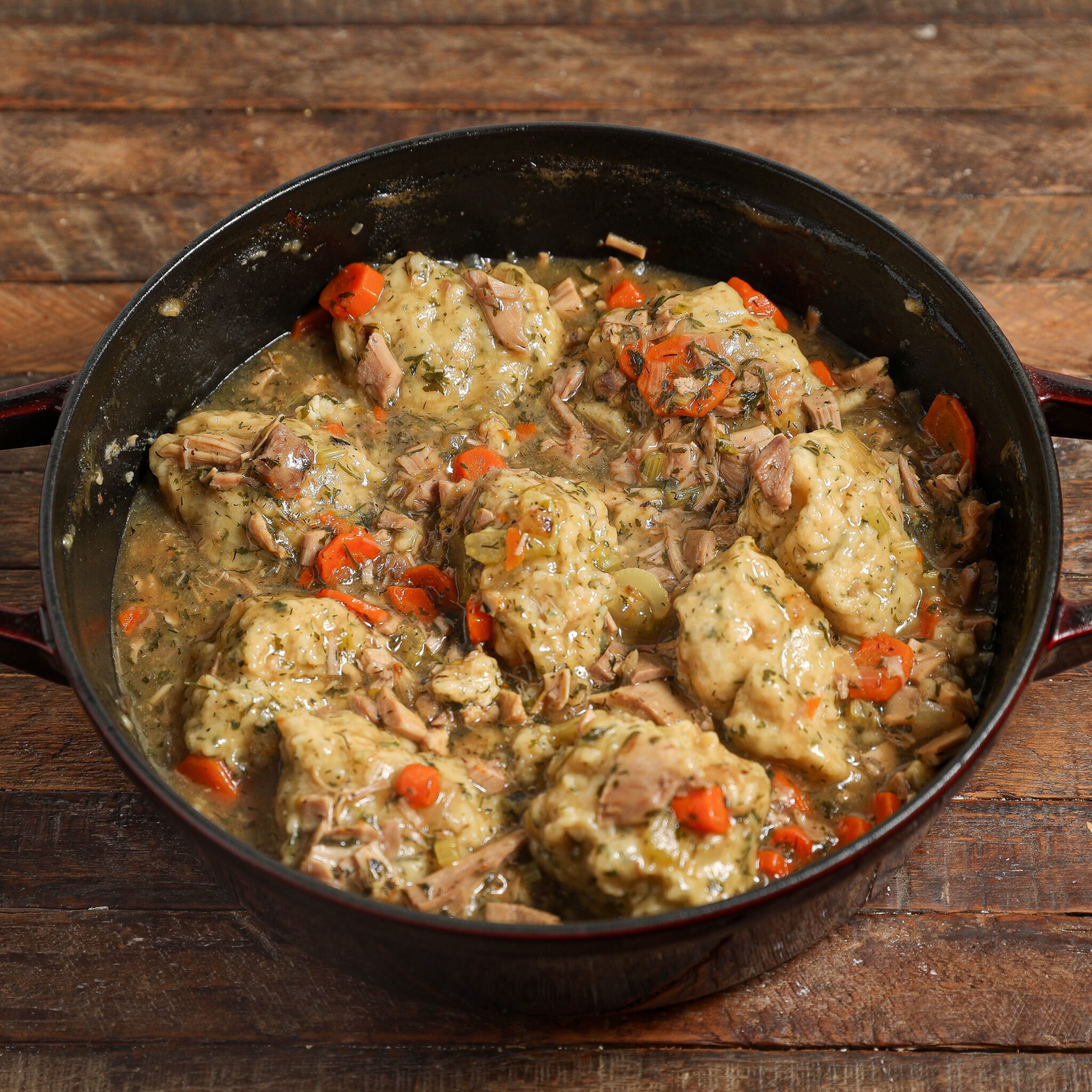 Turkey and Dumplings - The Salty Cooker – Flavorful, Simple Recipes for ...