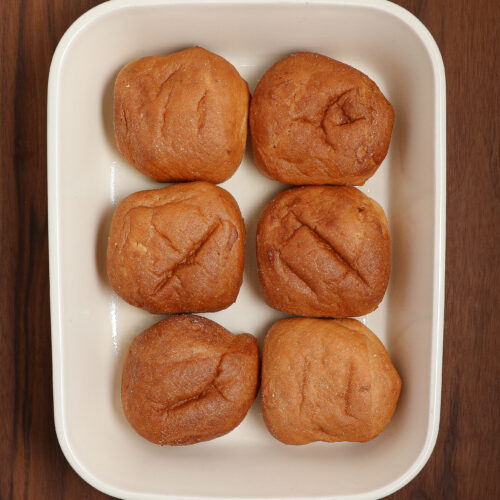 Mini Boston Cream Pie Sliders with Custard