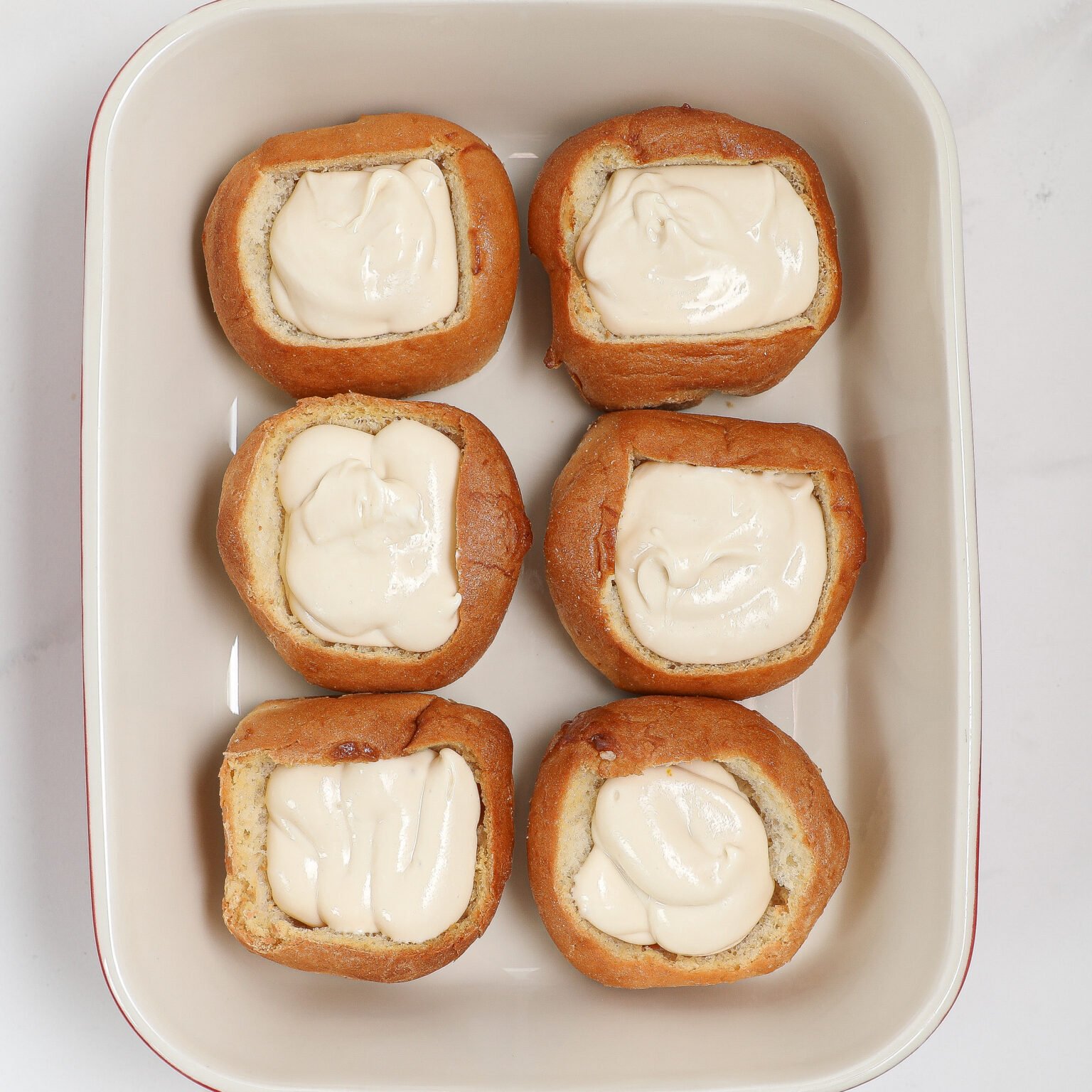 Cinnamon Roll Cheesecake Sliders Recipe - The Salty Cooker – Flavorful ...