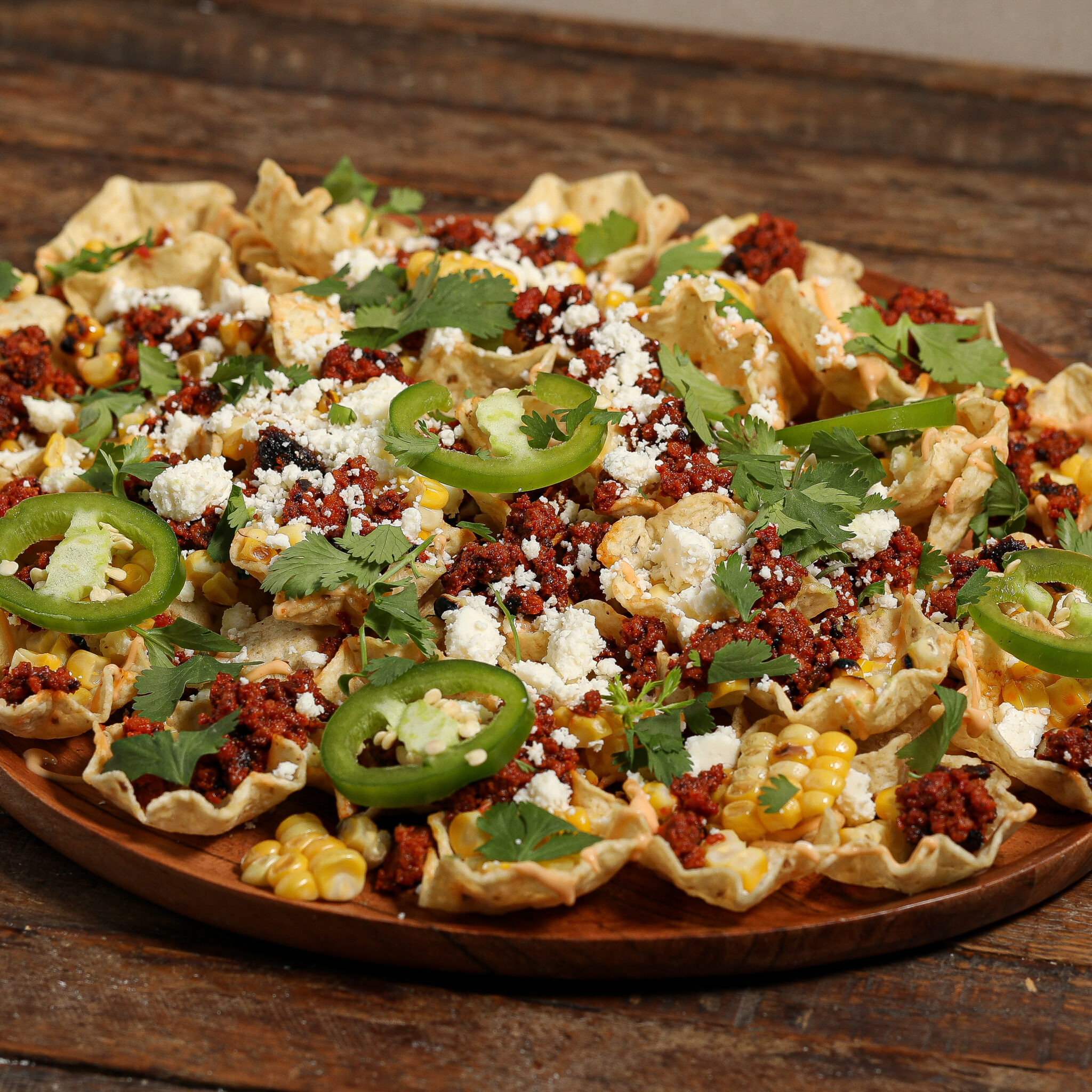 Street Corn Nachos with Chorizo - The Salty Cooker – Flavorful, Simple ...