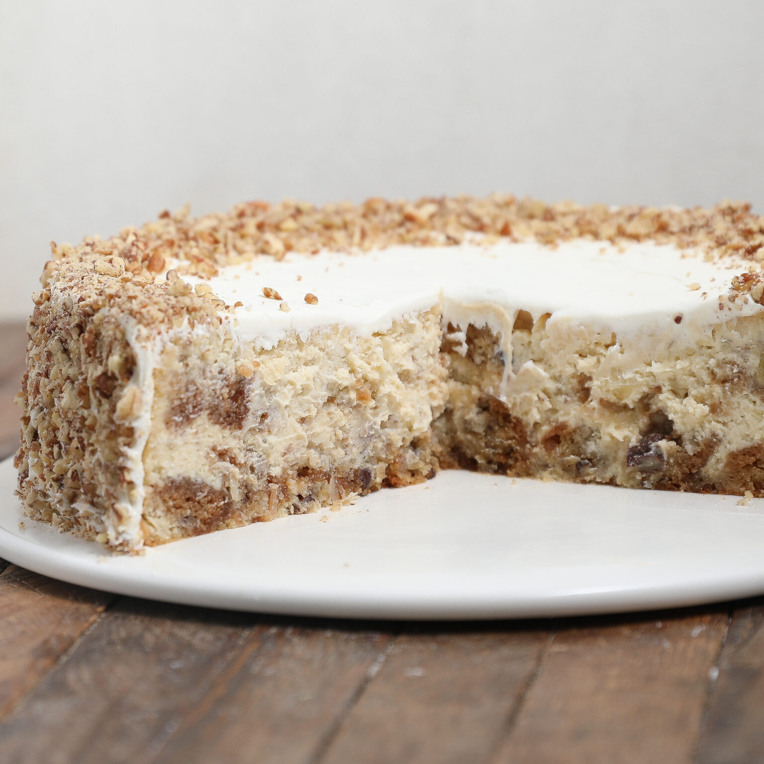 Hummingbird Cake Cheesecake - The Salty Cooker – Flavorful, Simple ...