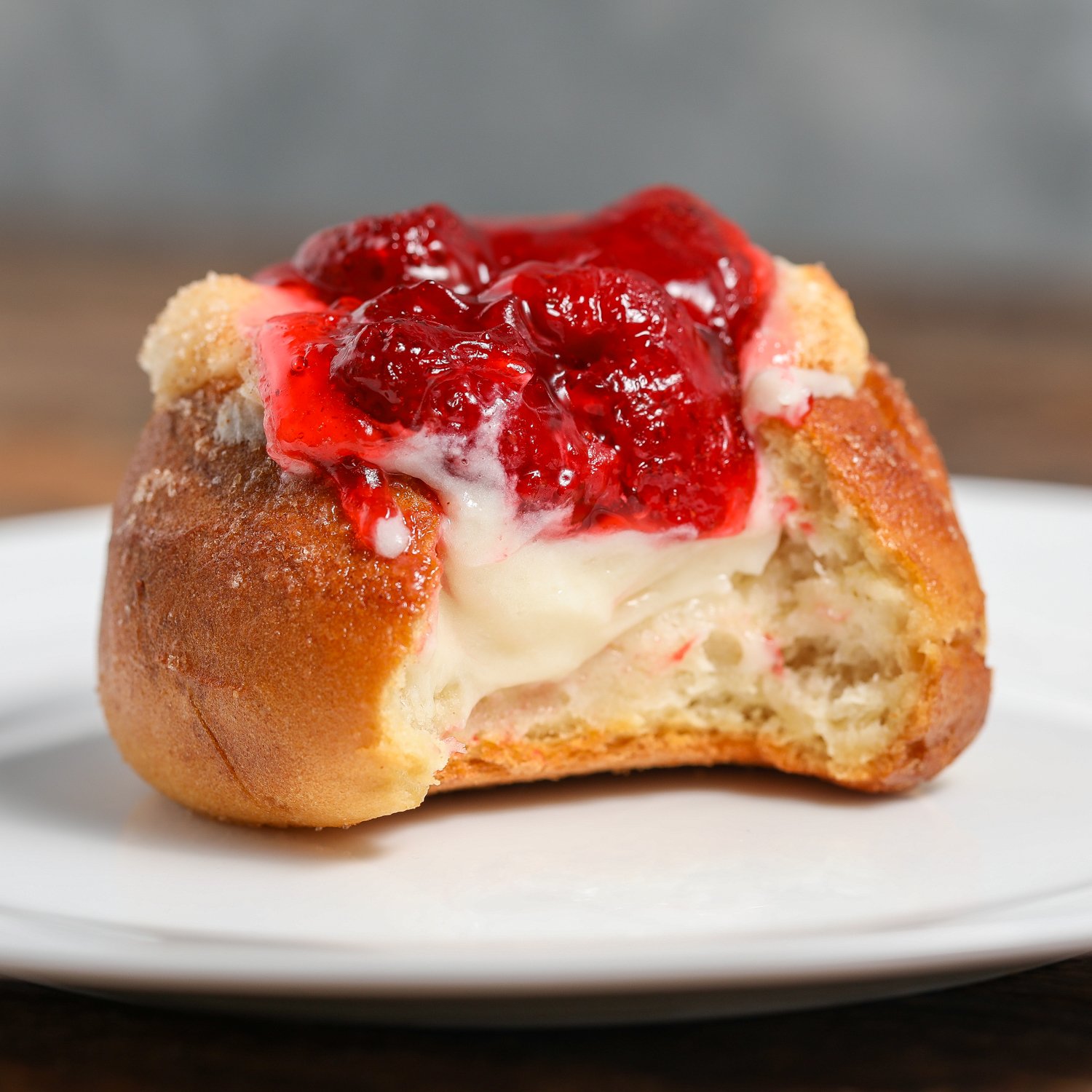 Strawberry Cheesecake Danish Sliders - The Salty Cooker – Flavorful ...