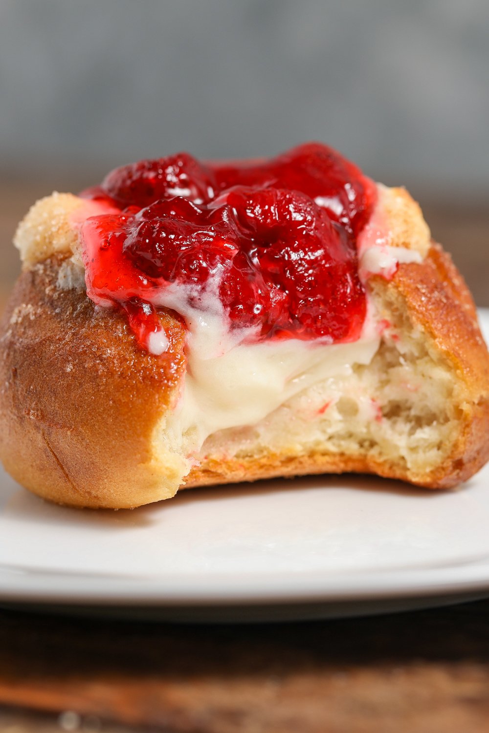 Strawberry Cheesecake Danish Sliders - The Salty Cooker – Flavorful ...