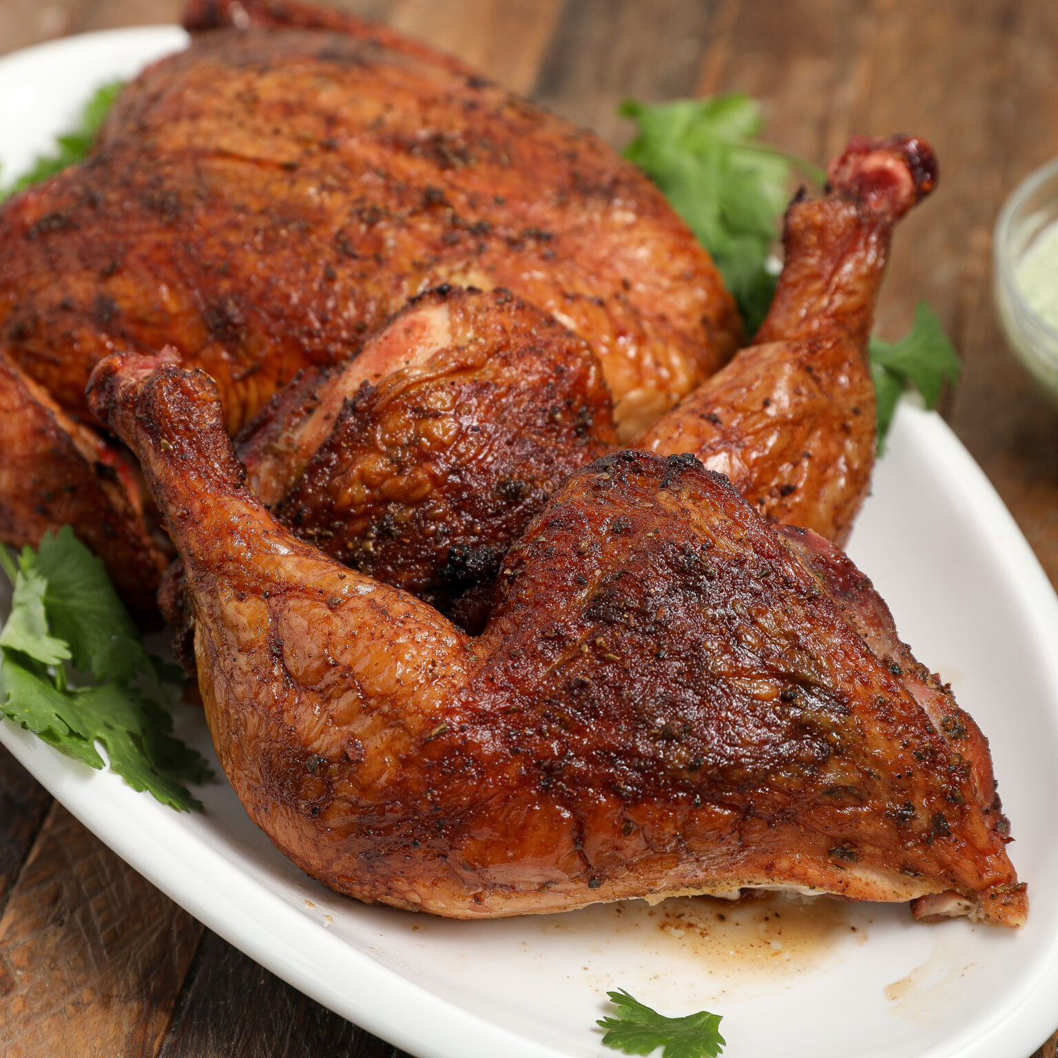 Peruvian Chicken with Green Sauce - The Salty Cooker – Flavorful ...