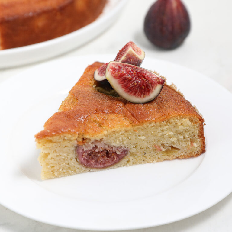 Almond Fig Cake - The Salty Cooker – Flavorful, Simple Recipes for ...