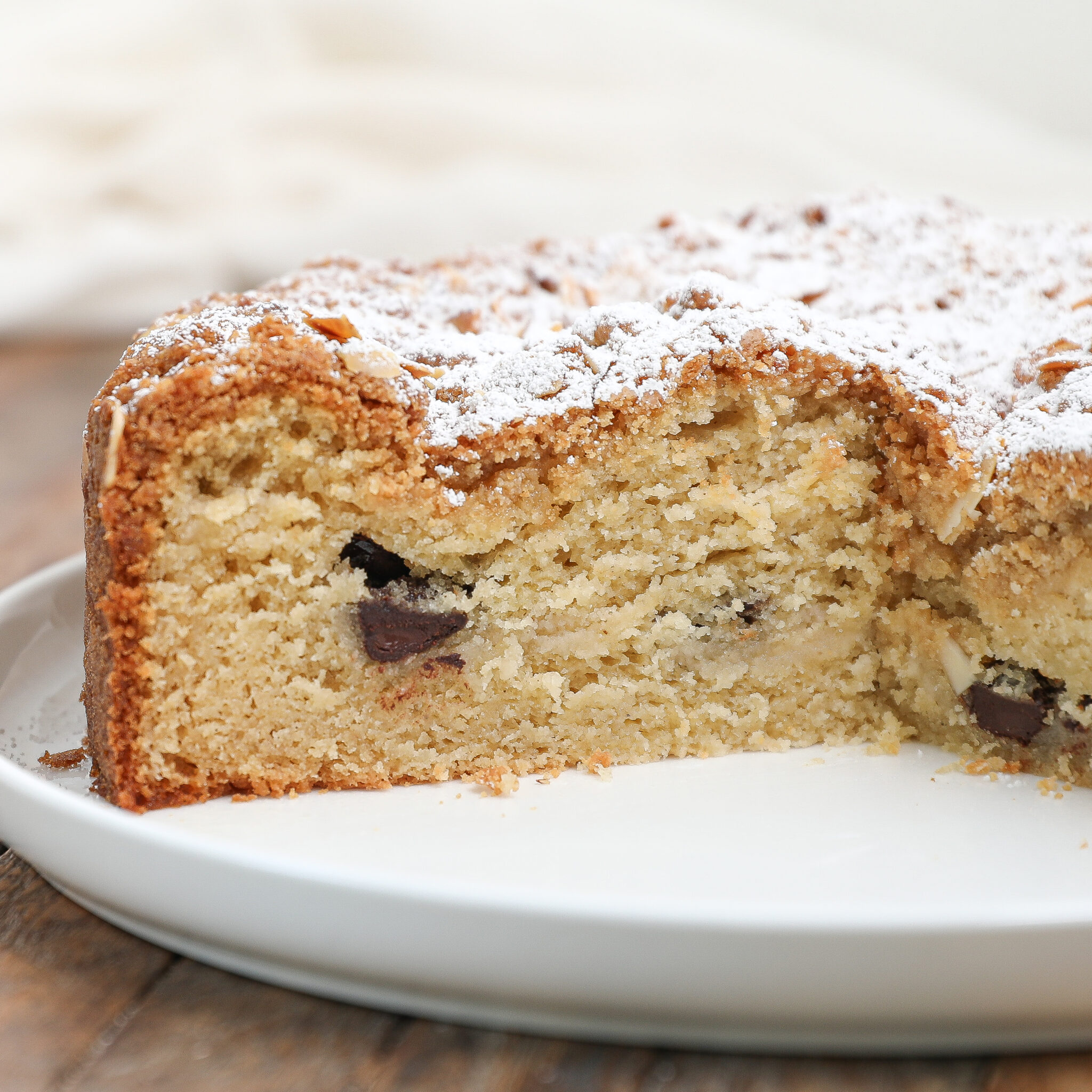 Chocolate Almond Croissant Coffee Cake - The Salty Cooker – Flavorful ...