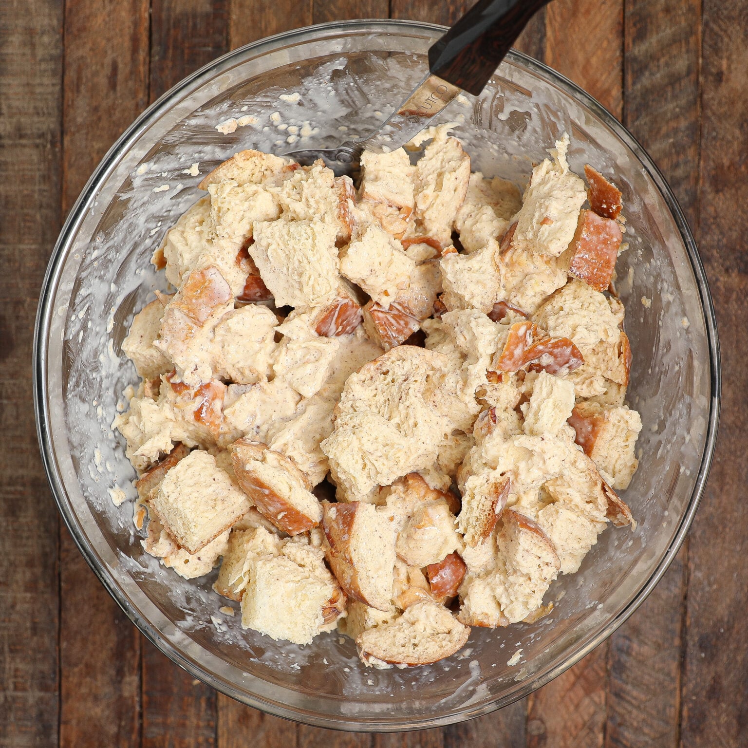 Caramel Apple Bread Pudding - The Salty Cooker – Flavorful, Simple ...