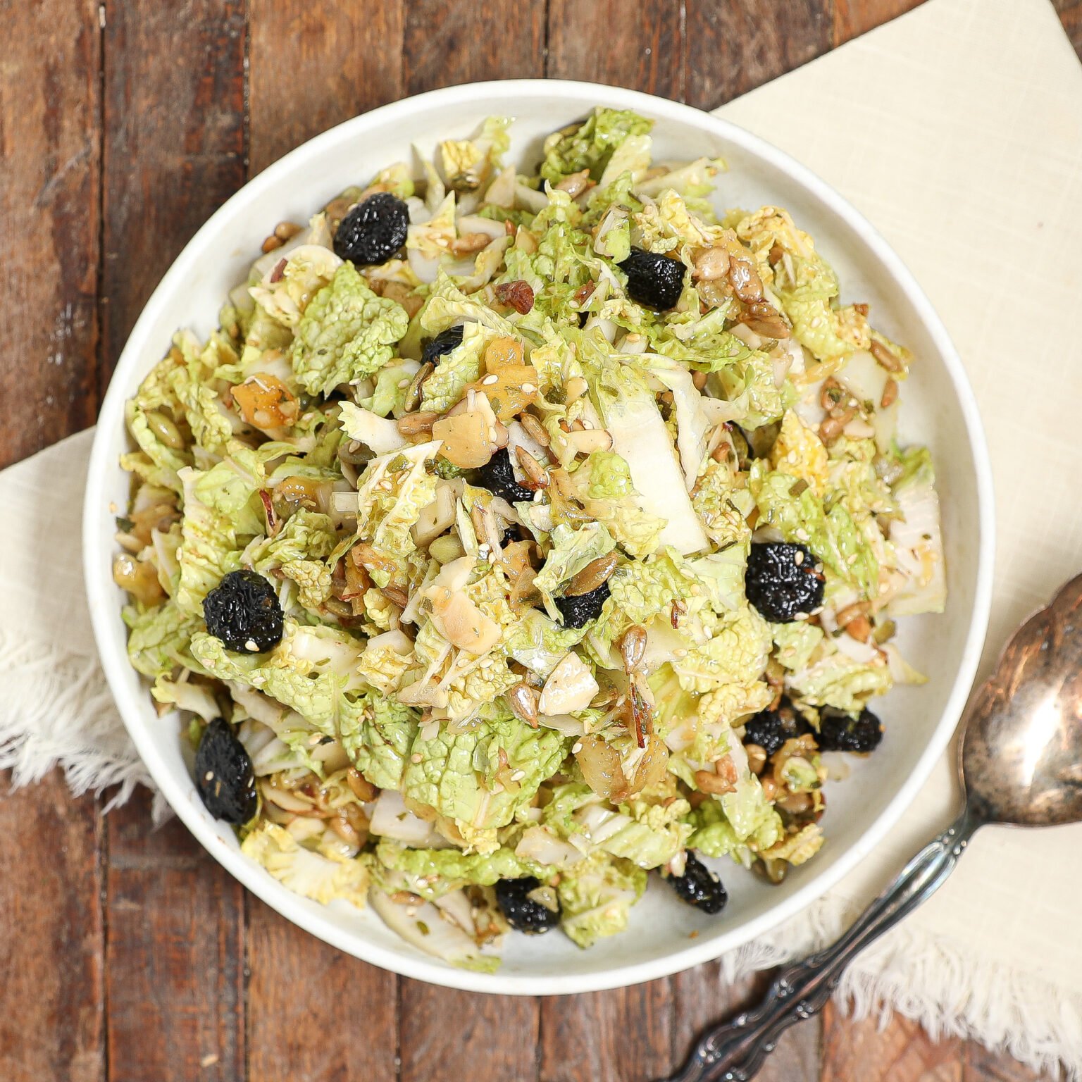 Crunchy Napa Cabbage Salad - The Salty Cooker – Flavorful, Simple ...