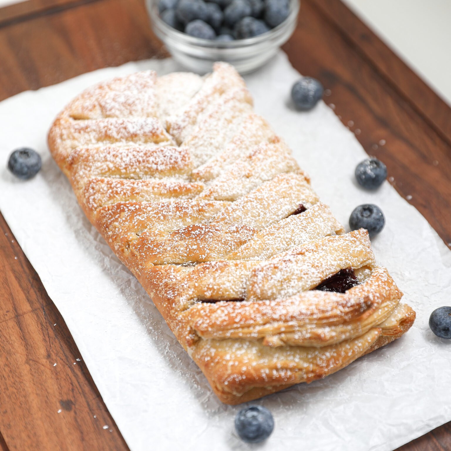 Puff Pastry Blueberry Braid - The Salty Cooker – Flavorful, Simple ...