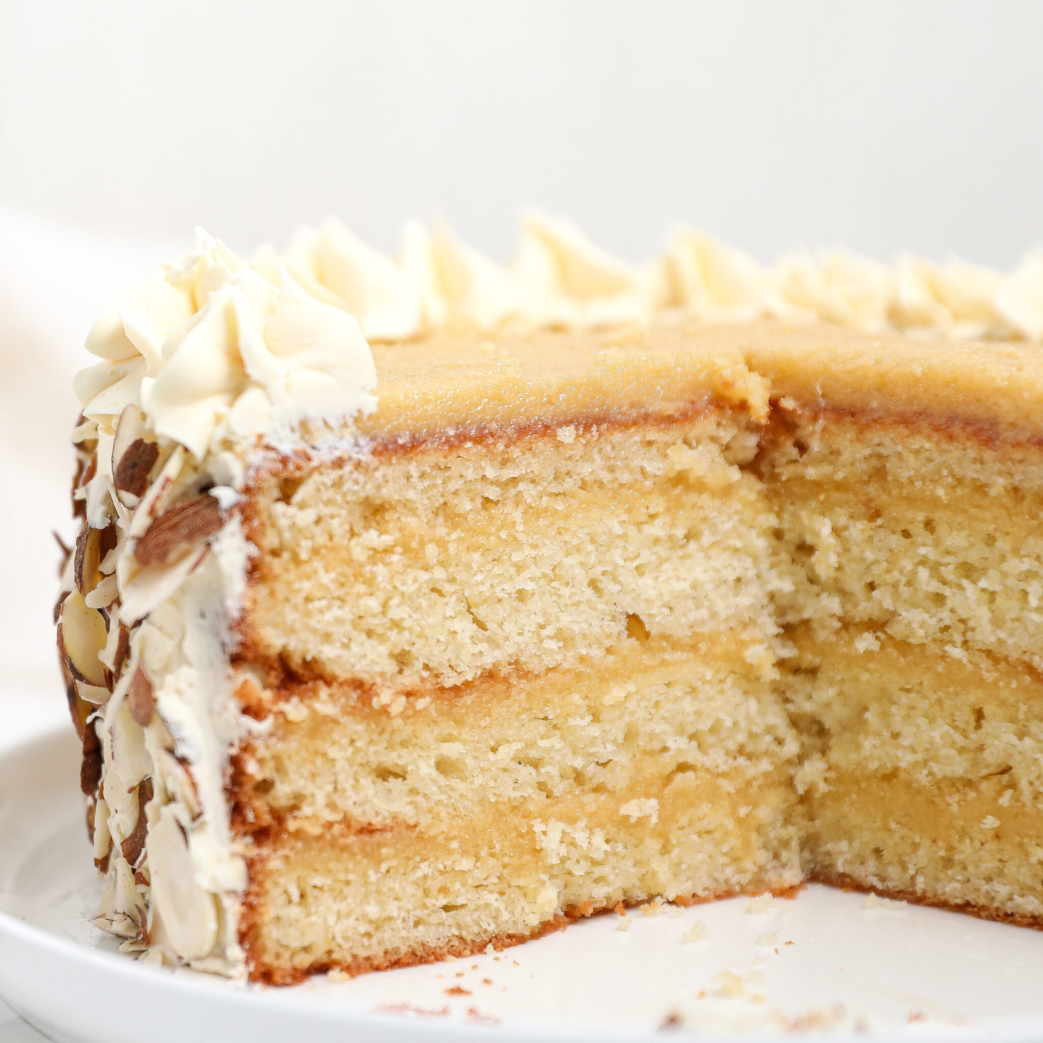 Almond Croissant Cake - The Salty Cooker – Flavorful, Simple Recipes for Everyday Cooking