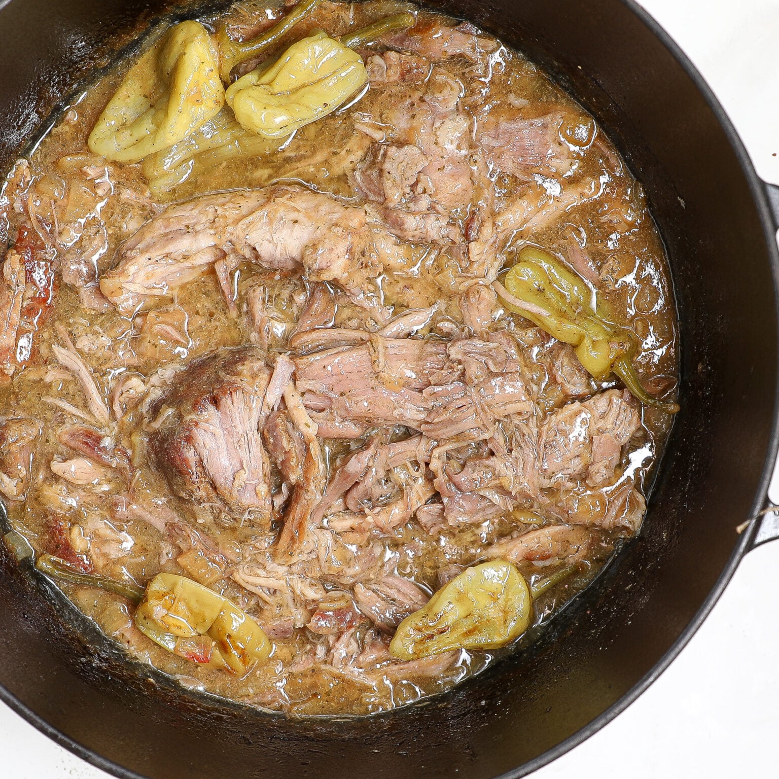 Mississippi Pork Roast in the Oven - The Salty Cooker – Flavorful ...