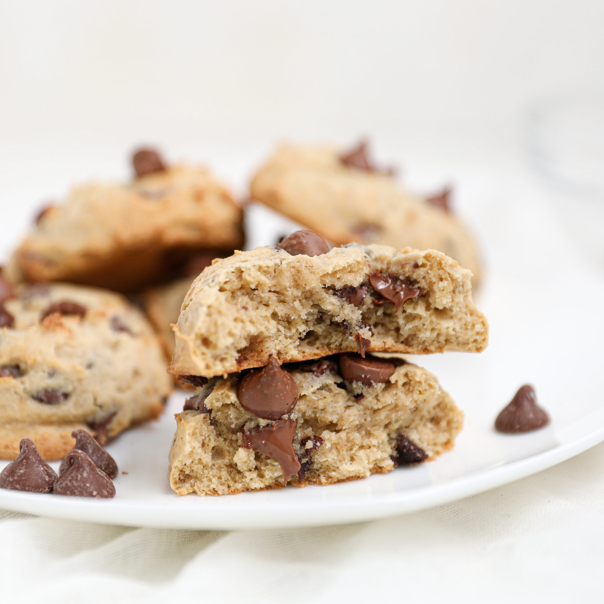 Banana Chocolate Chip Cookies - The Salty Cooker – Flavorful, Simple ...