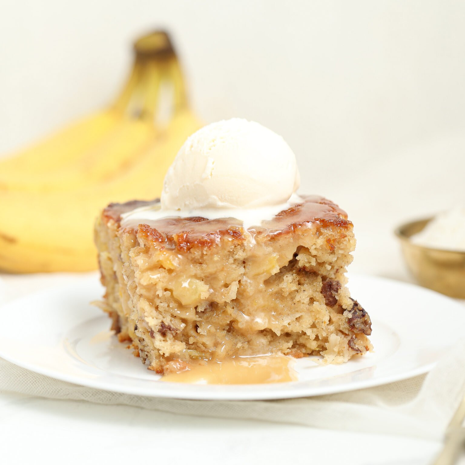 Sticky Pudding Hummingbird Cake with Pineapple Toffee Sauce - The Salty ...