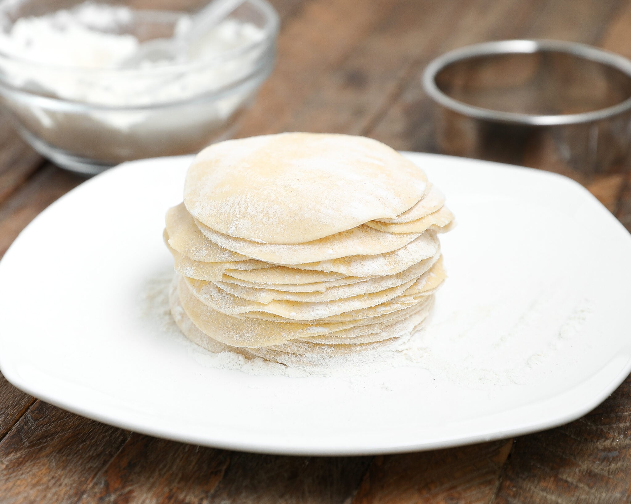 Easy Homemade Wonton Wrappers From Scratch - The Salty Cooker ...