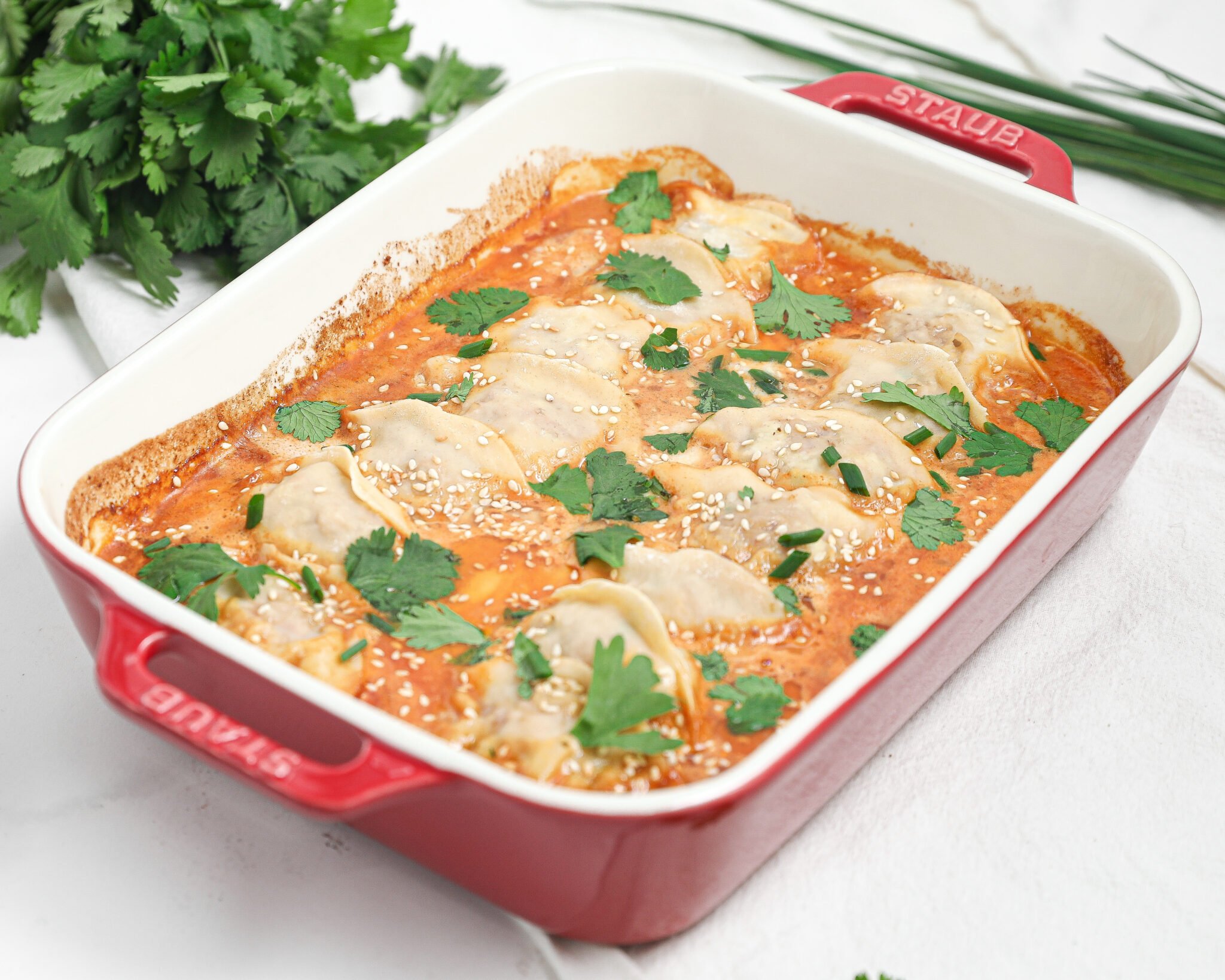 Viral One-Pan Baked Dumplings (Coconut Curry, From-Scratch or Premade ...